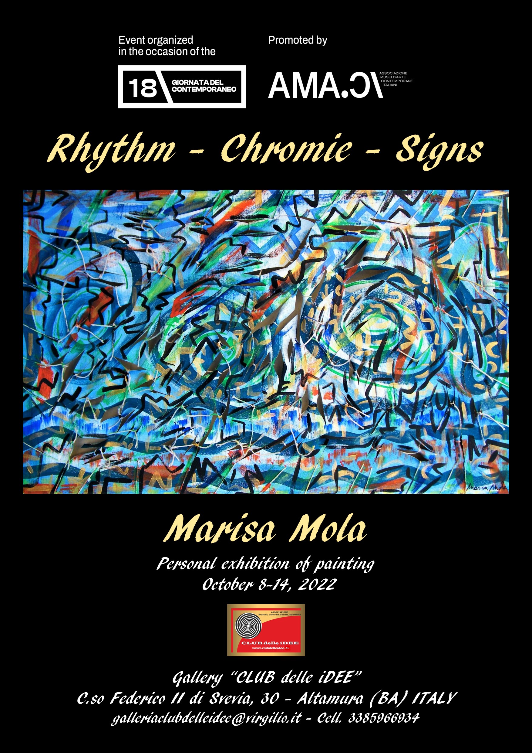 Rhythm - Chromie - Signs - Exibart.service